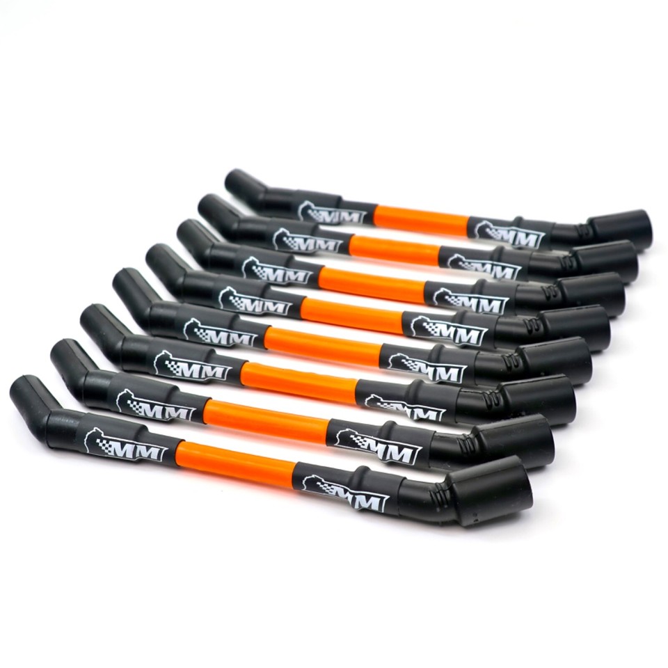 Michigan Motorsports Gen V Orange Spark Plug Wires 2014+ LT1 LT4 L83 ...