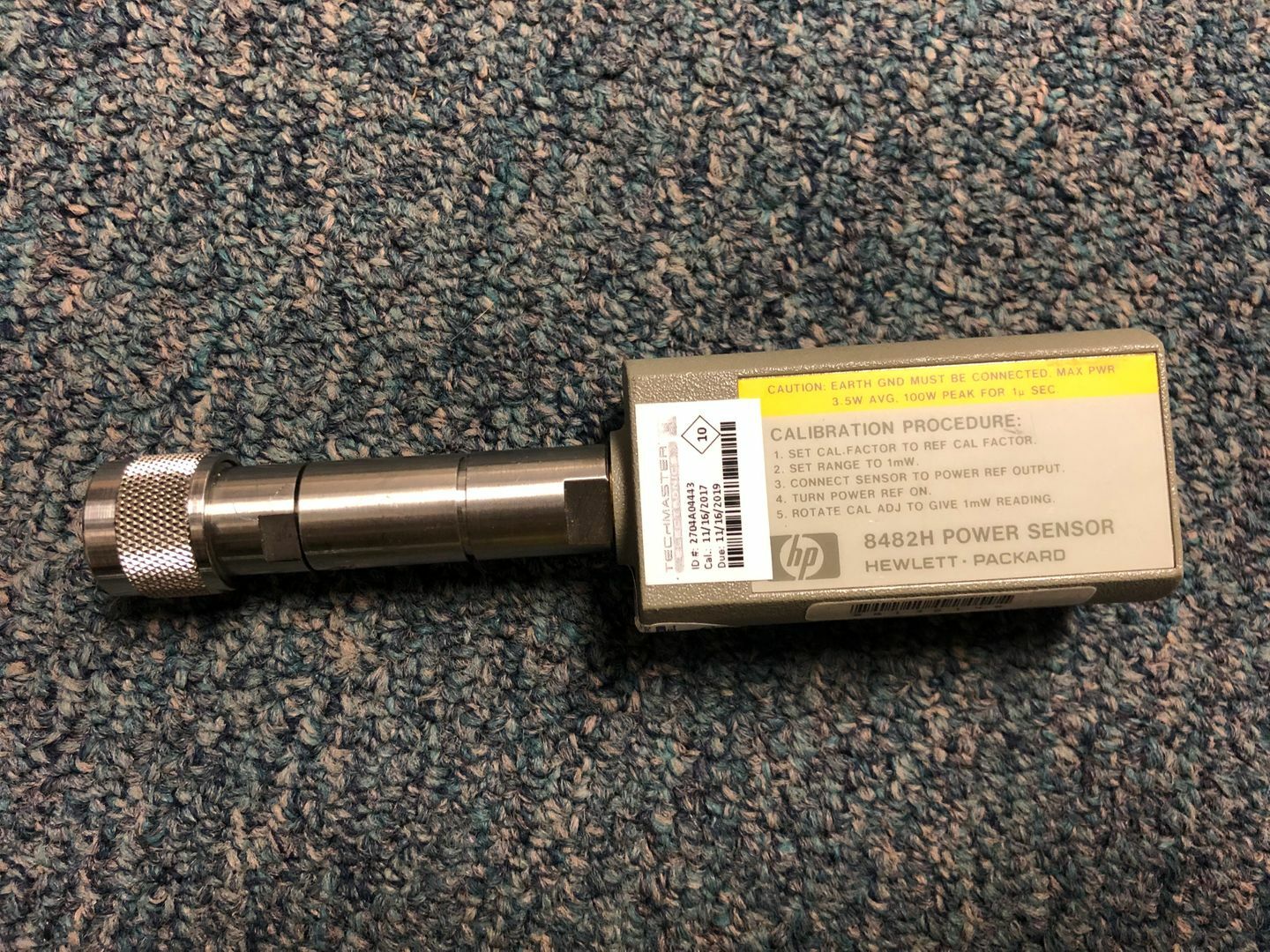 Keysight Agilent HP 8482H Power Sensor 30 Day for sale online | eBay