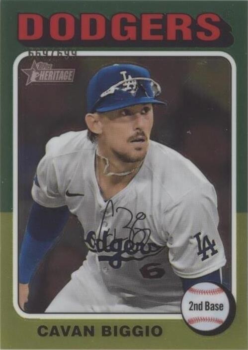 2024 Topps Heritage High Number - Cavan Biggio #521 Chrome /699 for ...