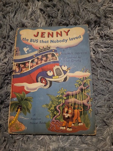 "JENNY: The Bus That Nobody Loved" by Maurice Dolbier (1944) 1st Ed HC ...
