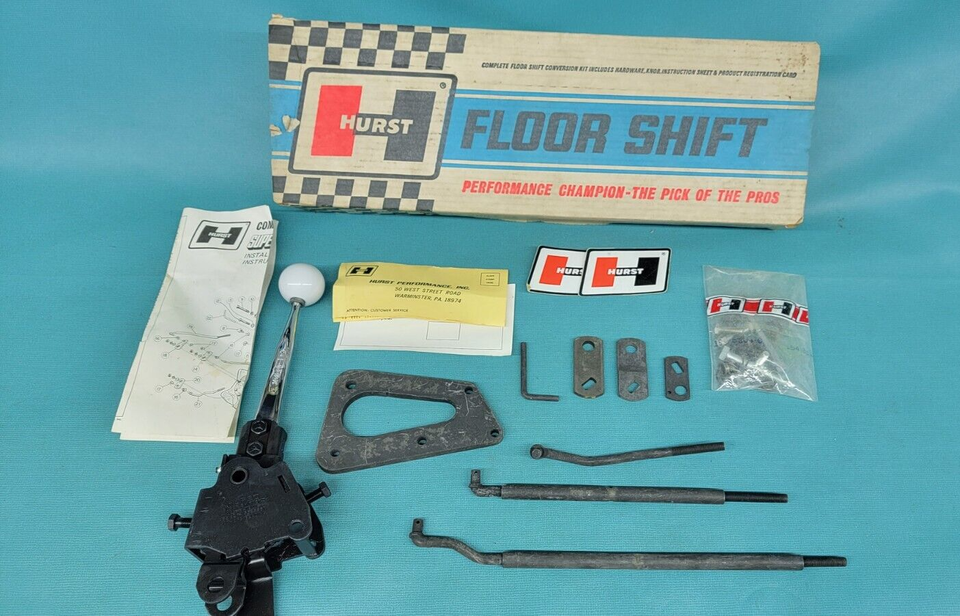 RESTORED HURST AMC AMX JAVELIN REBEL SUPER SHIFTER BORG WARNER T-10 T10 ...