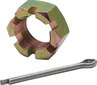 Spindle Nut & Cotter Pin | eBay