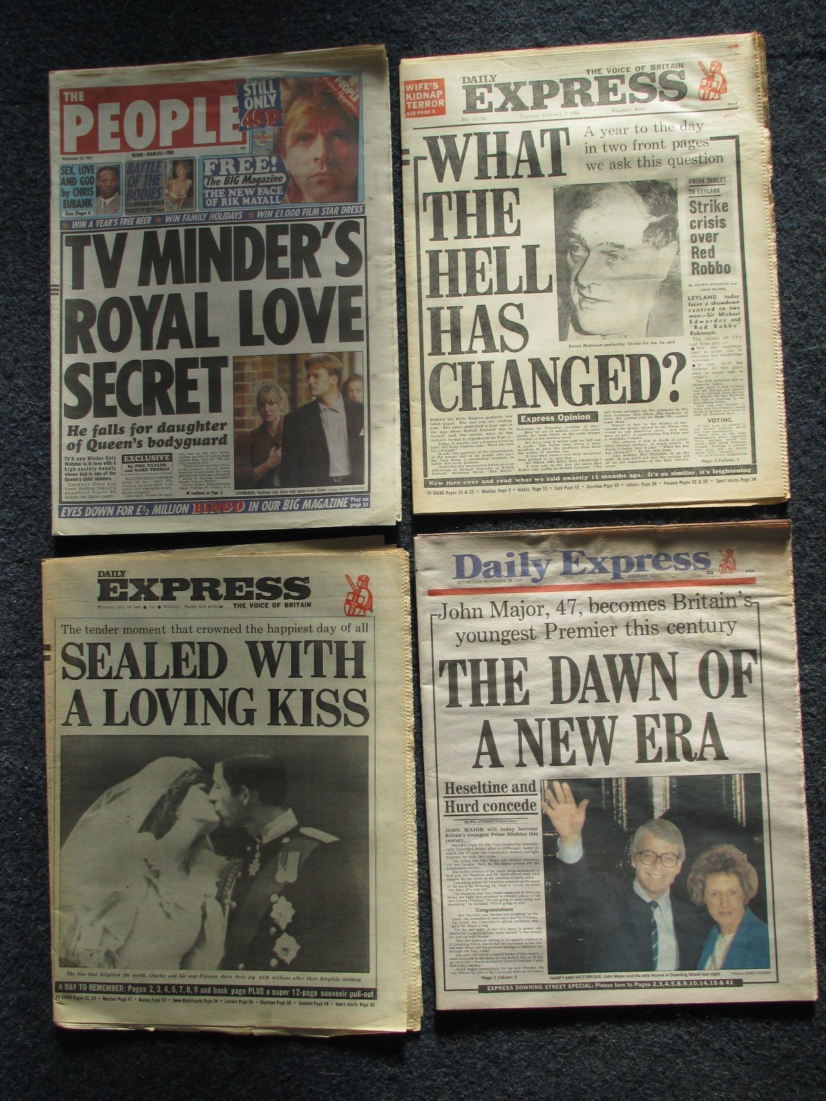 ' Various ' Original Newspapers 80s , 90s & 2000s - Your Birthday ...