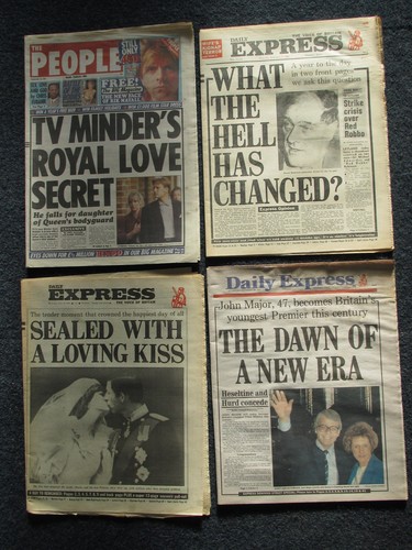 ' Various ' Original Newspapers 80s , 90s & 2000s - Your Birthday ...
