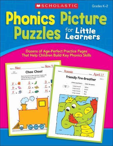 Phonics Picture Puzzles for Little Learners : Dozens of Age-Perfect ...
