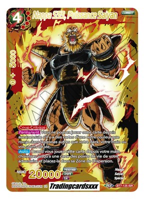 ♦Dragon Ball Super♦ Nappa SS3, Puissance Saiyan : BT7-125 ISR -VF- | eBay