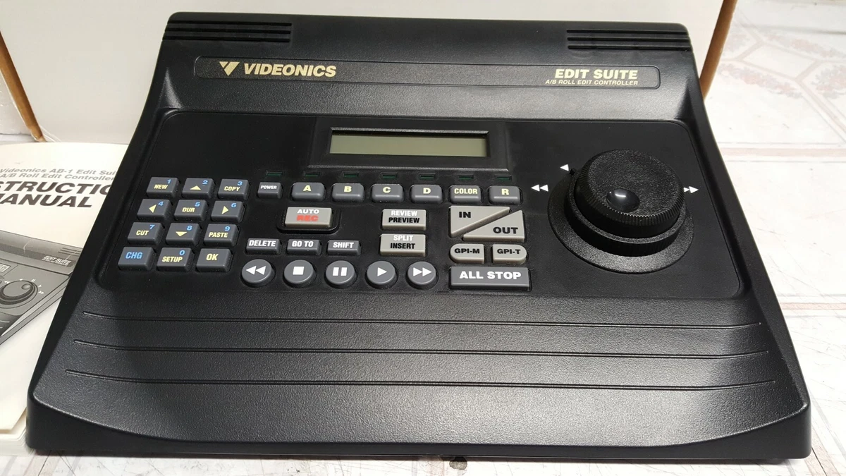 Video Editing Suite Equipment