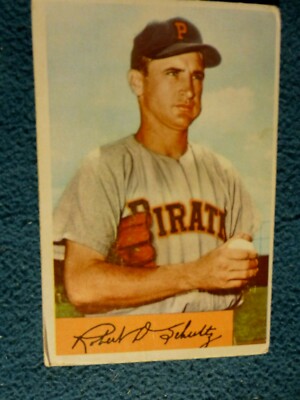 ORIGINAL1954 BOWMAN BASEBALL BOB SCHULTZ #59 V/G TO EX | eBay