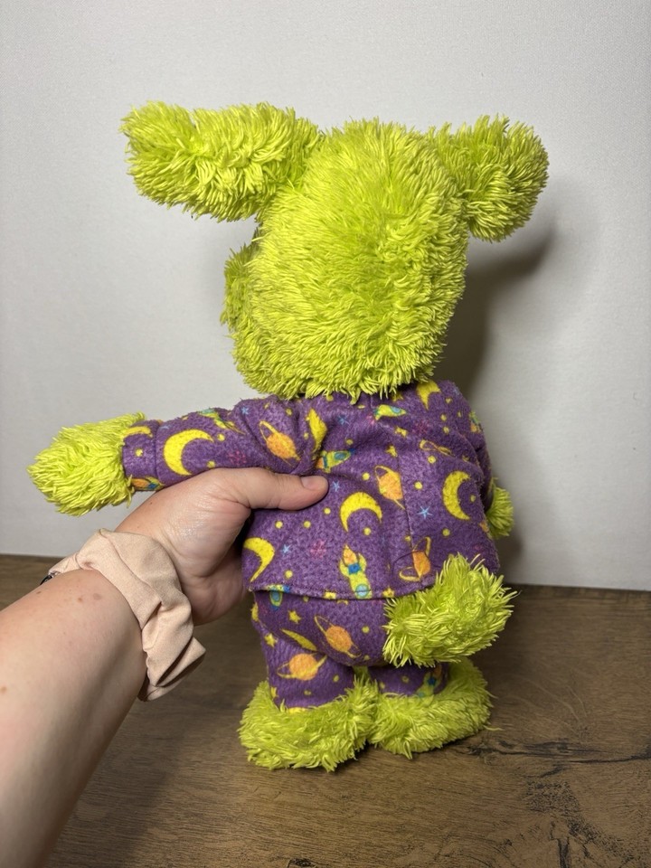 Jim Henson’s Pajanimals Apollo Green Dog Soft Toy Plush 8" Muppets Tomy ...
