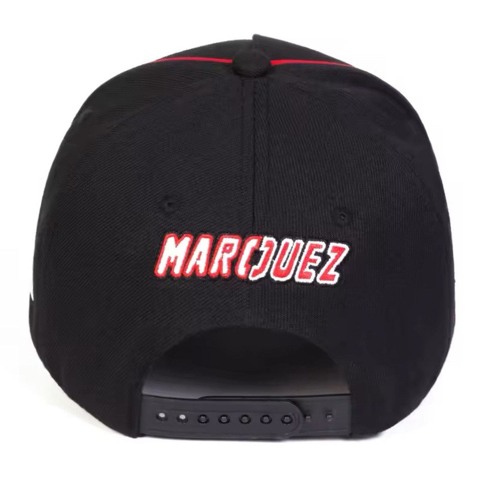 MotoGP Legend Marc Marquez #93 Adult fit cap Baseball Hat Black Red ...