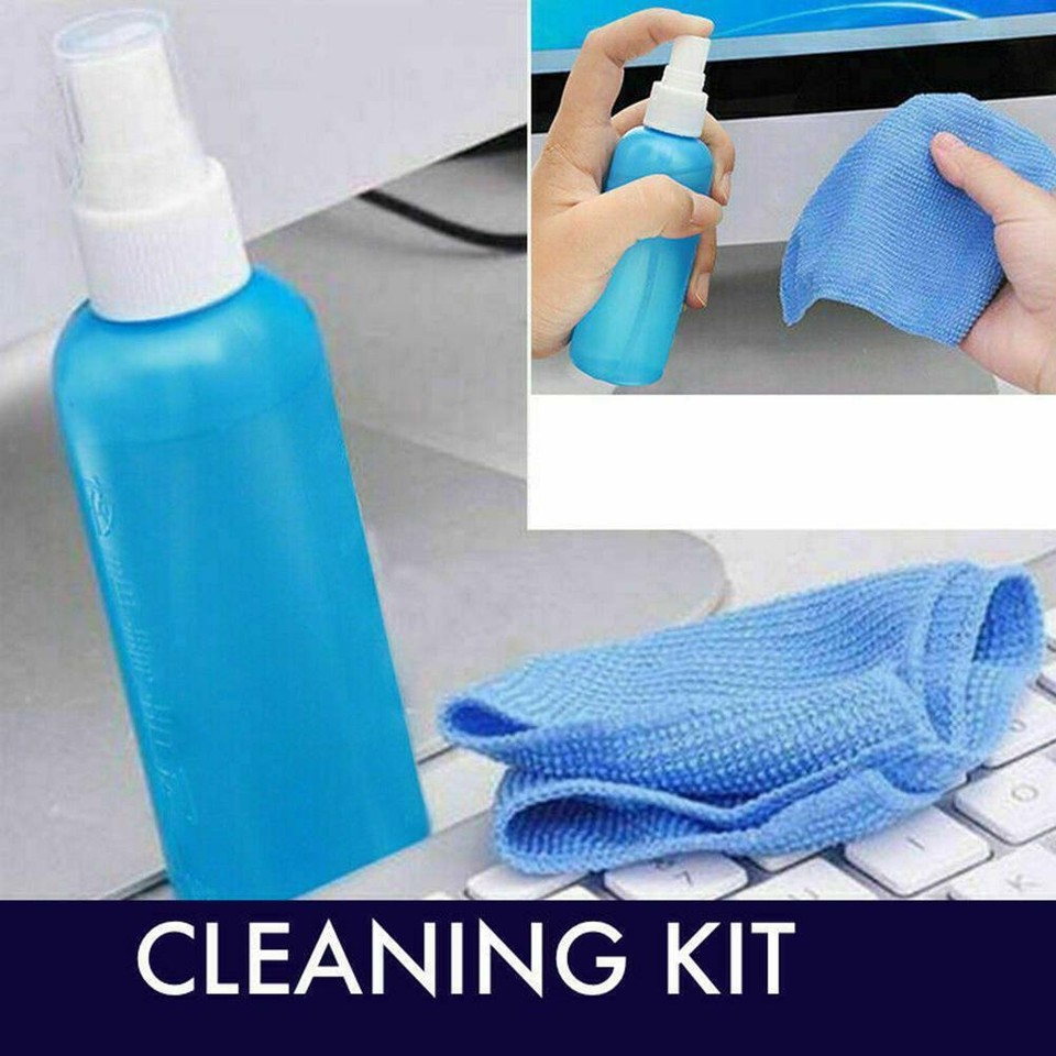 Screen Cleaning Set For LCD LED Plasma TV/Tablet/Laptop/Computer ...