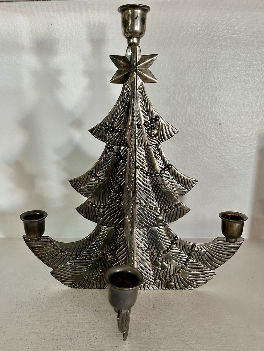 Silver Tree Candle Holder Tree Of Life Candle Holder | Fig And Rose