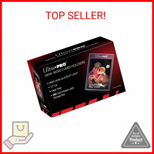 Ultra Pro Semi-Rigid 1/2" Lip Sleeves, Plastic, 200ct | eBay