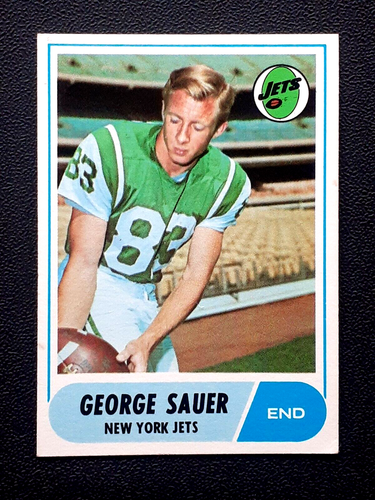 GEORGE SAUER 1968 TOPPS 68 NO 13 EX 51215 | eBay