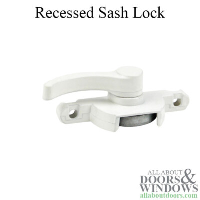 Recessed Sash Lock Bottom Sweep Sash Lock Left Hand Fits Sliding ...