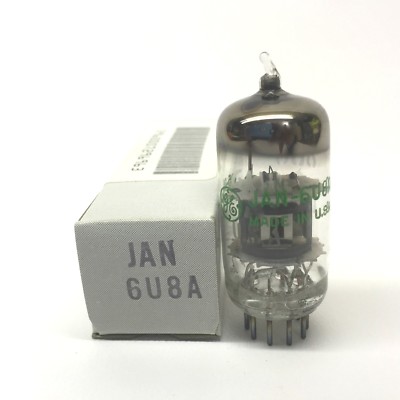 (2pcs. ) 6U8 6U8A JAN 6U8A ECF82 NOS GE USA Valve Tubes | eBay