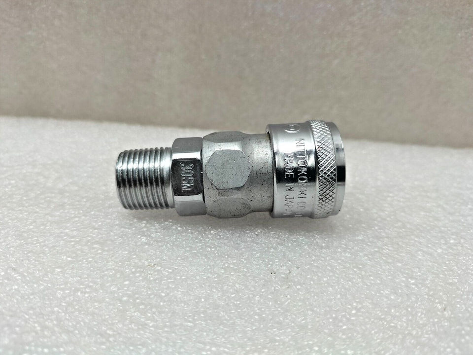 NITTO KOHKI HI-CUPLA 30SM STEEL QUICK CONNECT COUPLING | eBay