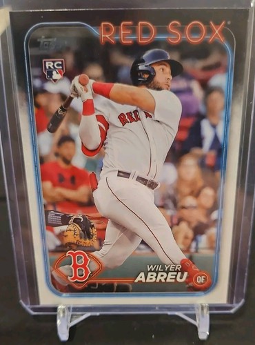 2024 Topps Series 2 Rookie Card 672 Wilyer Abreu, Boston Red Sox RC | eBay