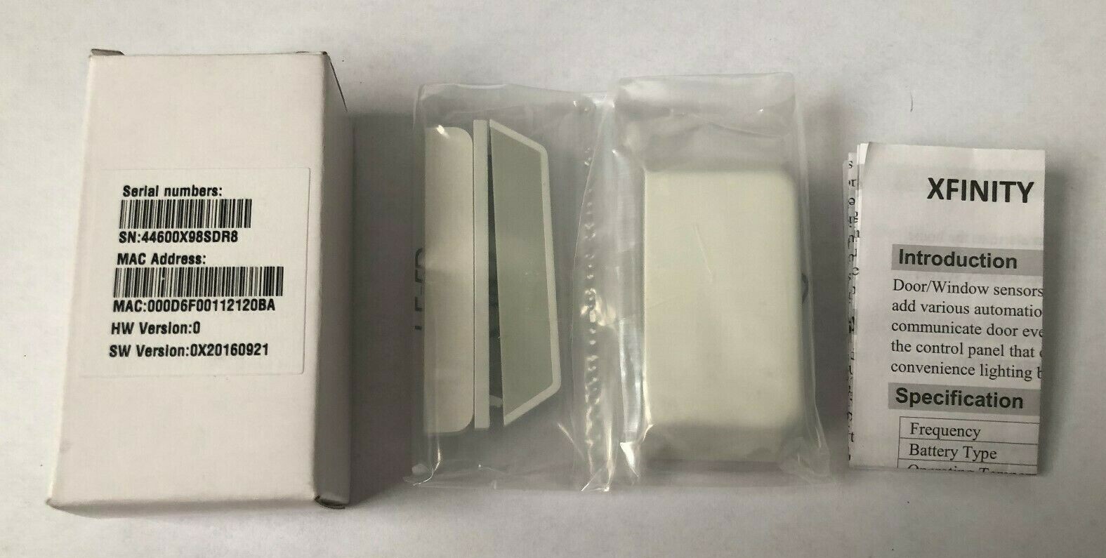 LOT OF 10 XFINITY COMCAST XHS2-UE HOME SECURITY ZIGBEE DOOR OR WINDOW ...