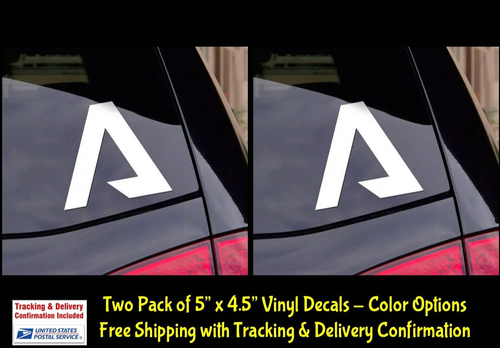 Titanfall 2 Logo Two 5" Vinyl Decals PS4 xBox Car Truck SUV Pilot Gamer ...