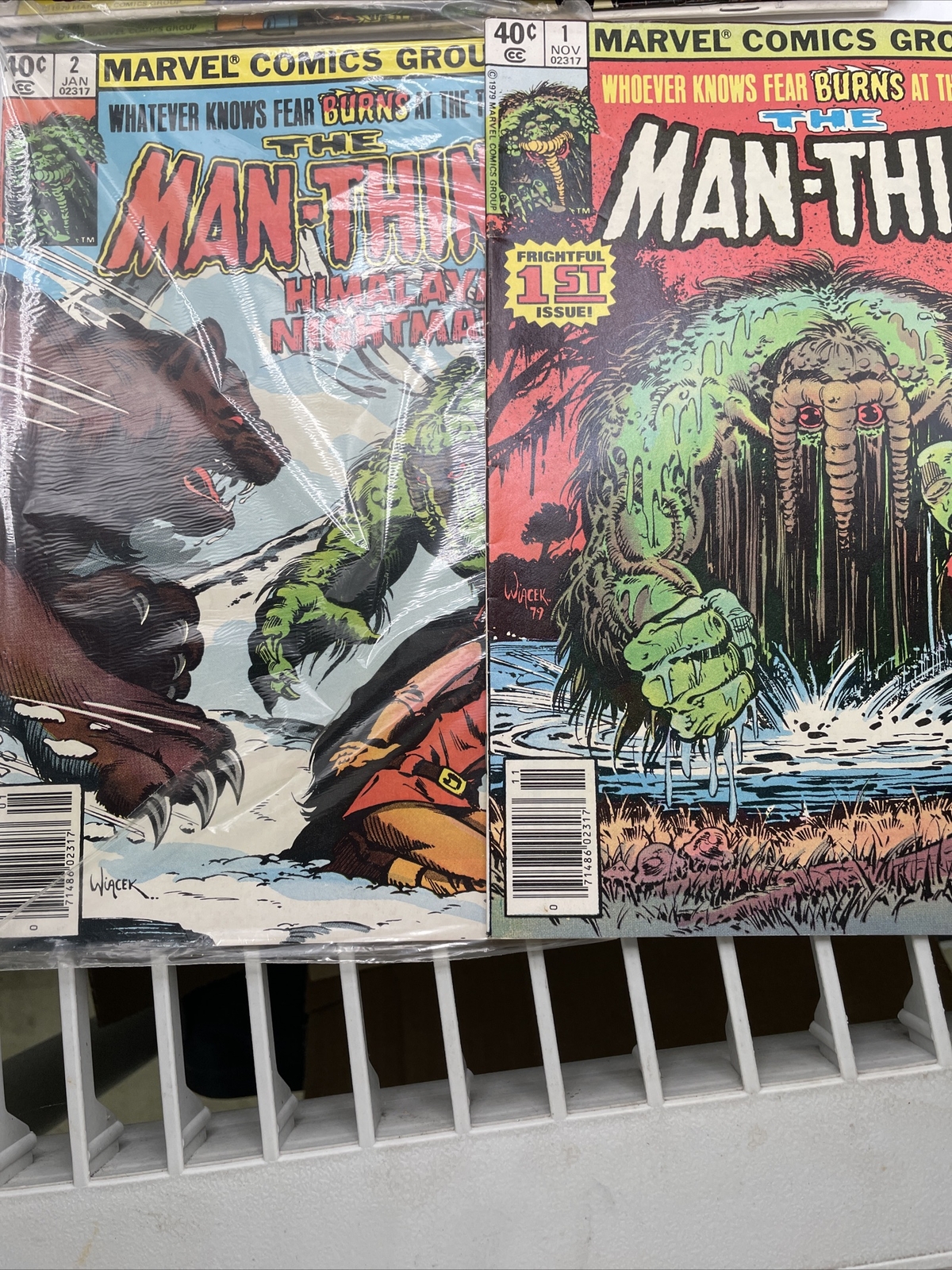The Man-Thing # 1 &2 (Vol 2) Comic Book (2 is sealed) | eBay