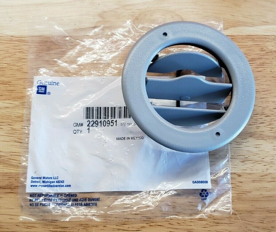 2015-2020 Chevrolet Tahoe GMC Yukon Escalade Gray Roof AC Vent Grille ...