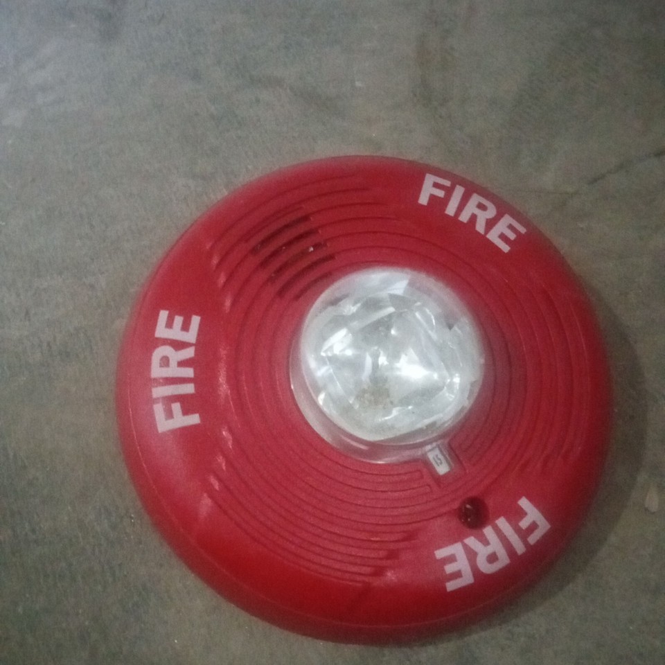 System Sensor PC2R Ceiling Mount Fire Horn Strobe - Red 783863028281 | eBay