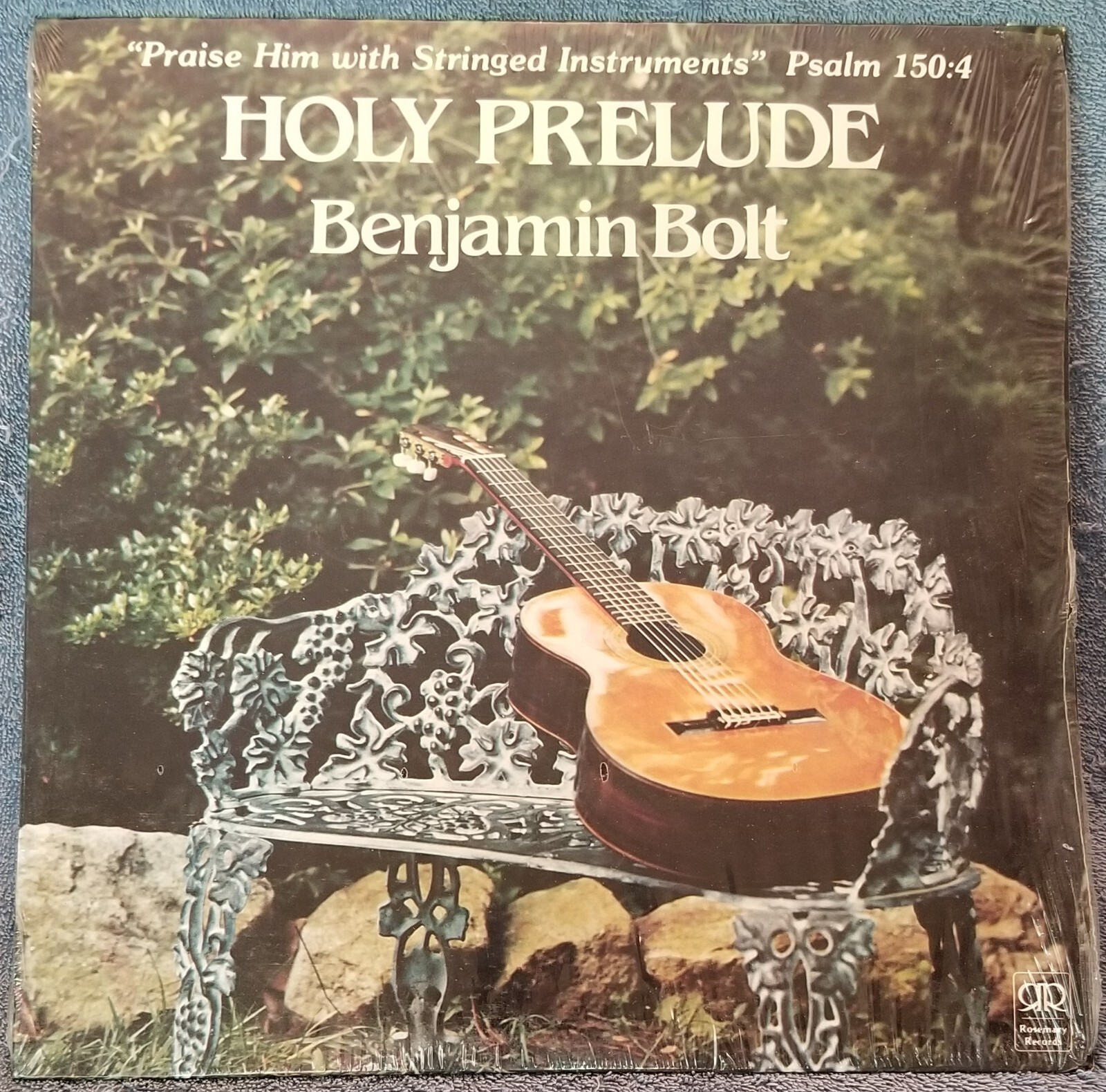 BENJAMIN BOLT Holy Prelude 1981 LP Instrumental ROSEMARY Records # ...