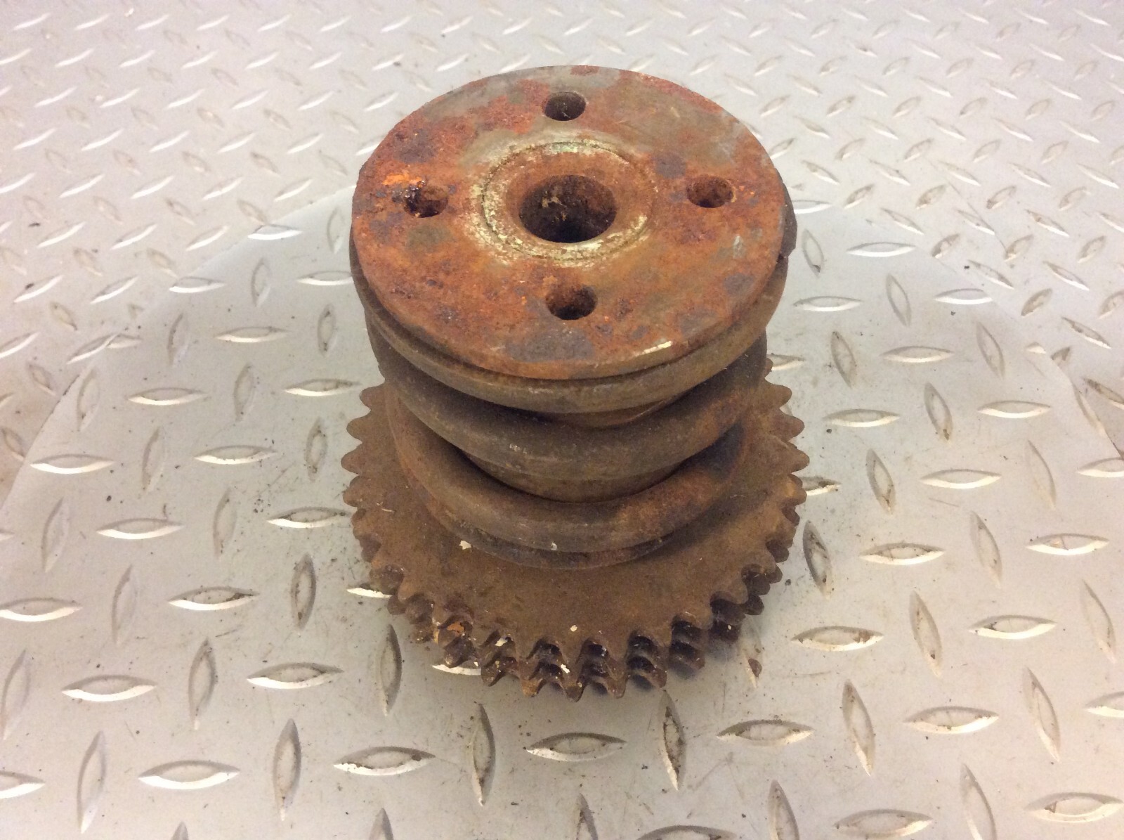 57-66 Harley Davidson Ironhead Sportster Primary Compensator Sprocket ...