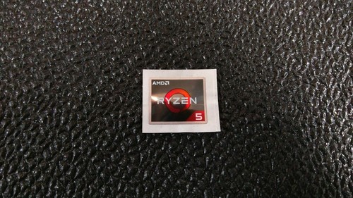 "RARE" 1 pcs Genuine AMD RYZEN 5 Badge Stickers 2cm X 1.5cm Canada ...