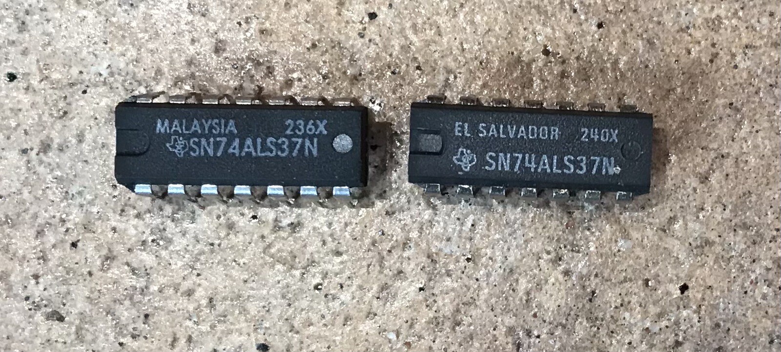 SN74ALS37N Texas Instruments Logic Circuit, TTL, PDIP14 IC Set Of 2 | eBay
