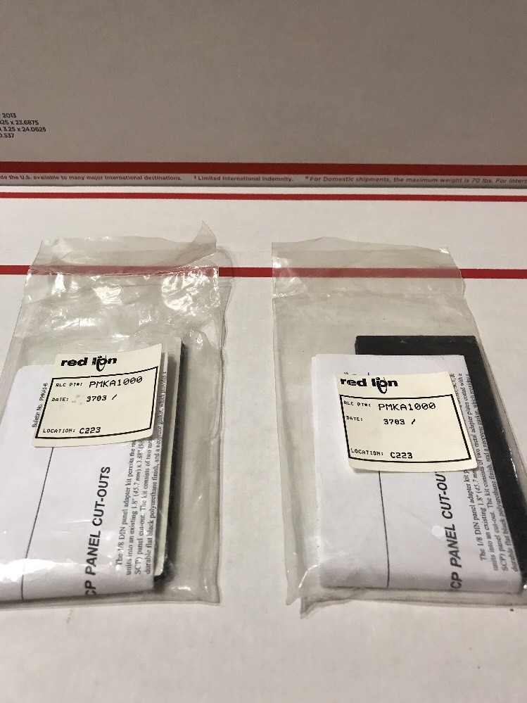ONE NEW RED LION PANEL ADAPTER KIT PMKA1000. #56 | eBay