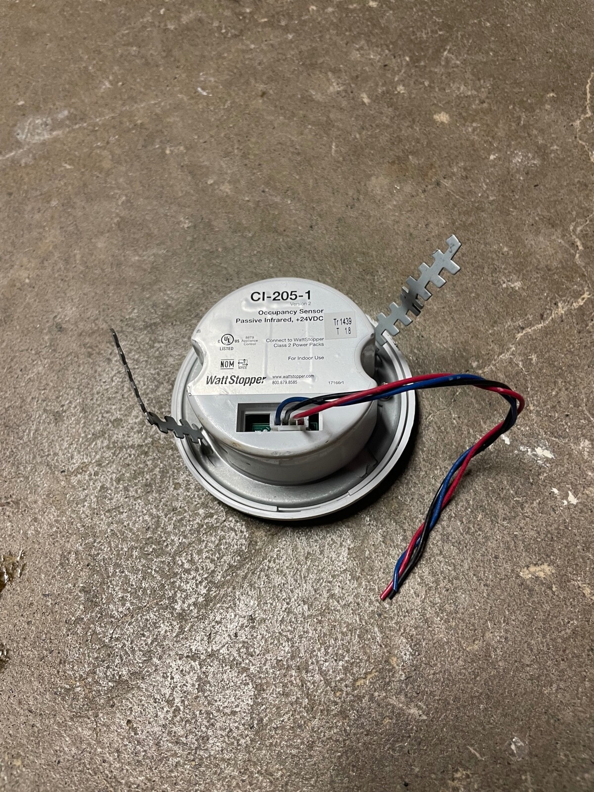 WattStopper CI-205 Ceiling Motion Sensor - White for sale online | eBay