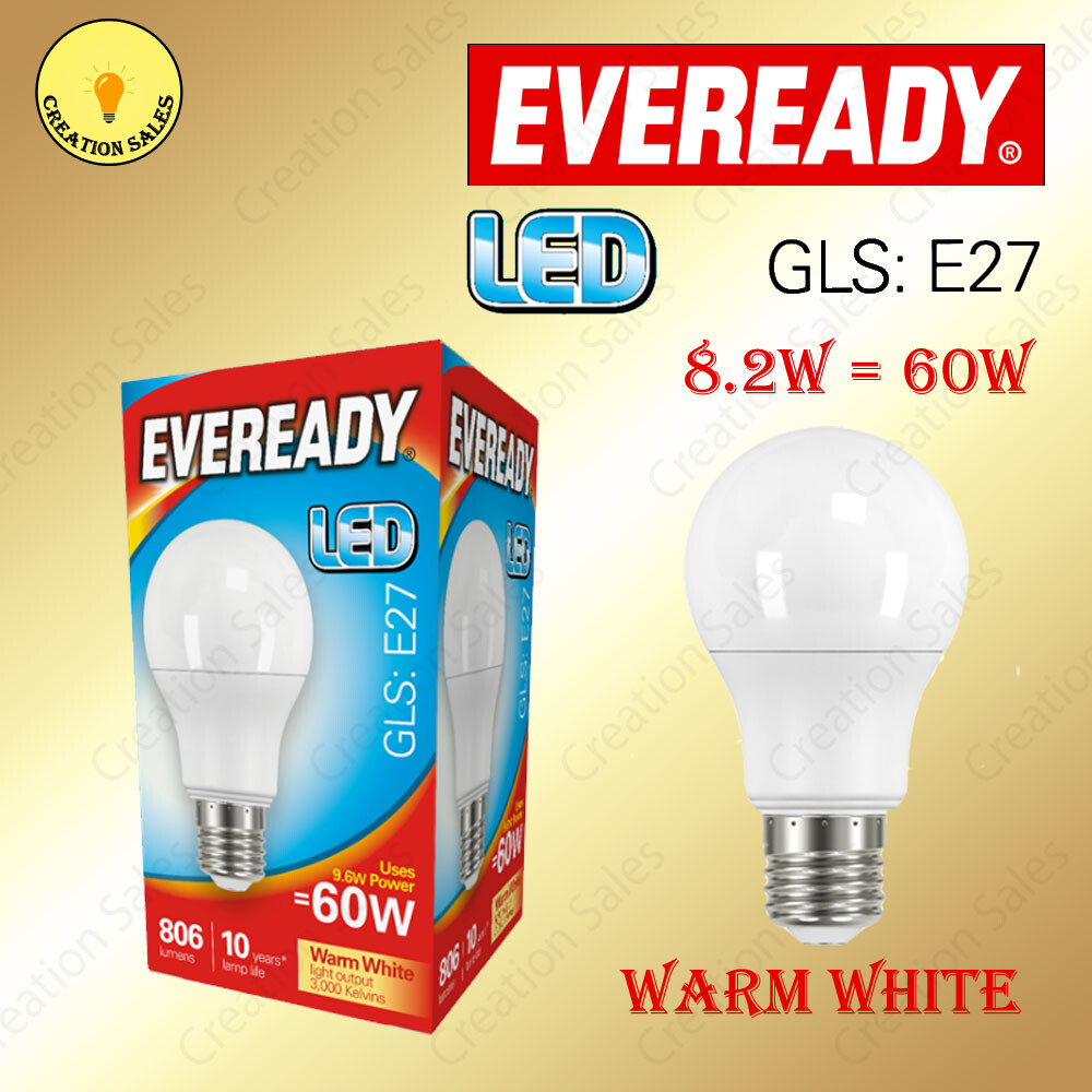 1-10 Pack LED GLS Bulb 40w 60w 100w B22 BC Bayonet E27 Light Cool Warm ...