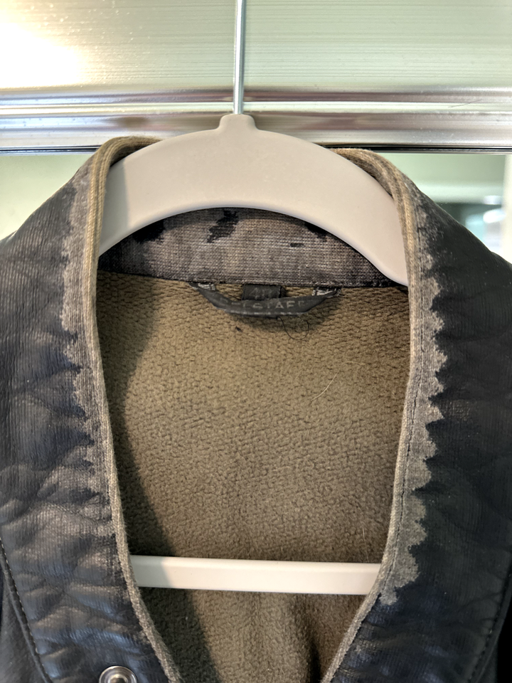 Mens Belstaff H Racer Jacket Size 48 UK (M) Black Well-loved | eBay