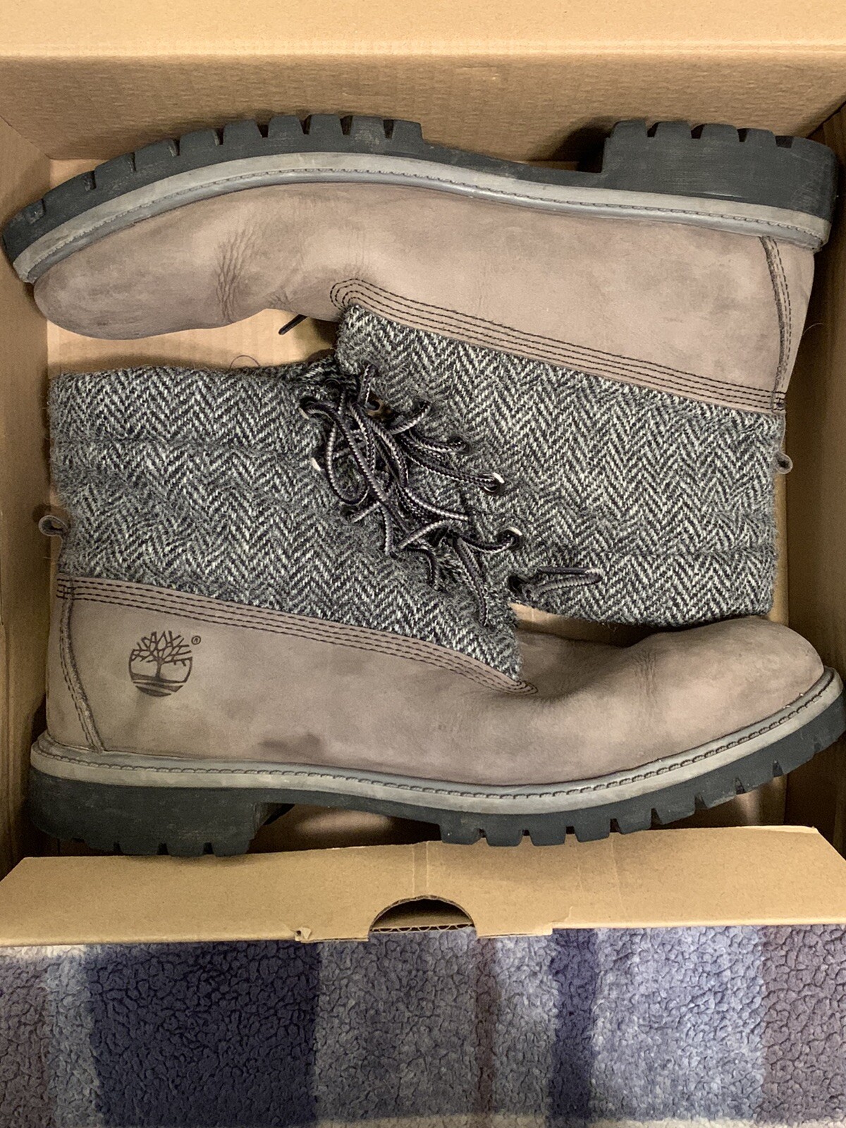 Mens Custom Weave Timberland Boots Size: 11.5 | eBay