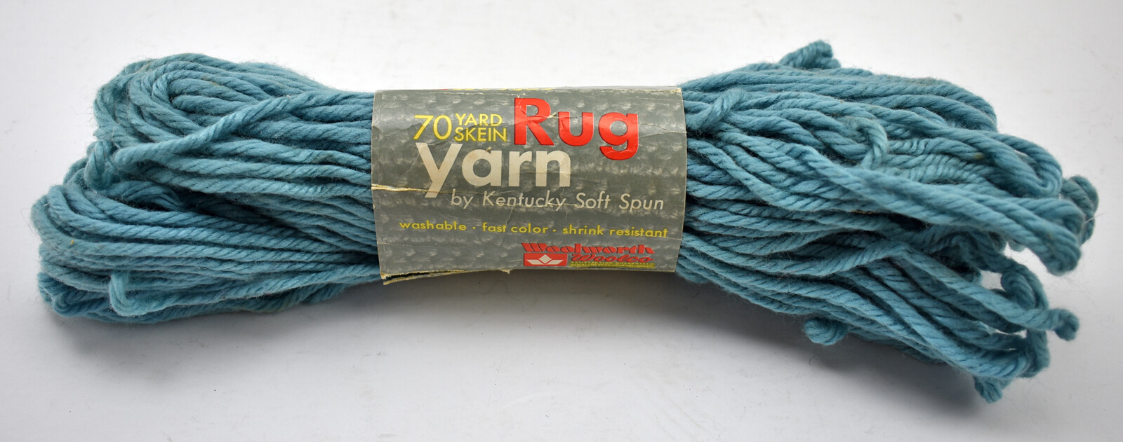 Vintage Woolworth Woolco Kentucky Soft Spun Rayon/Cotton Rug Yarn ...