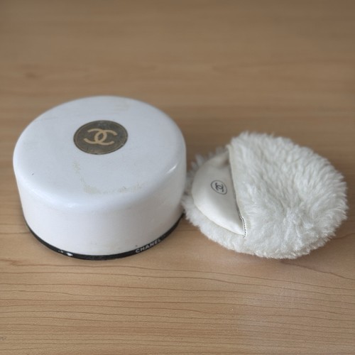 True Vintage Chanel No. 5 Bath Dusting Powder 8 Oz. Open Vanity Decor ...