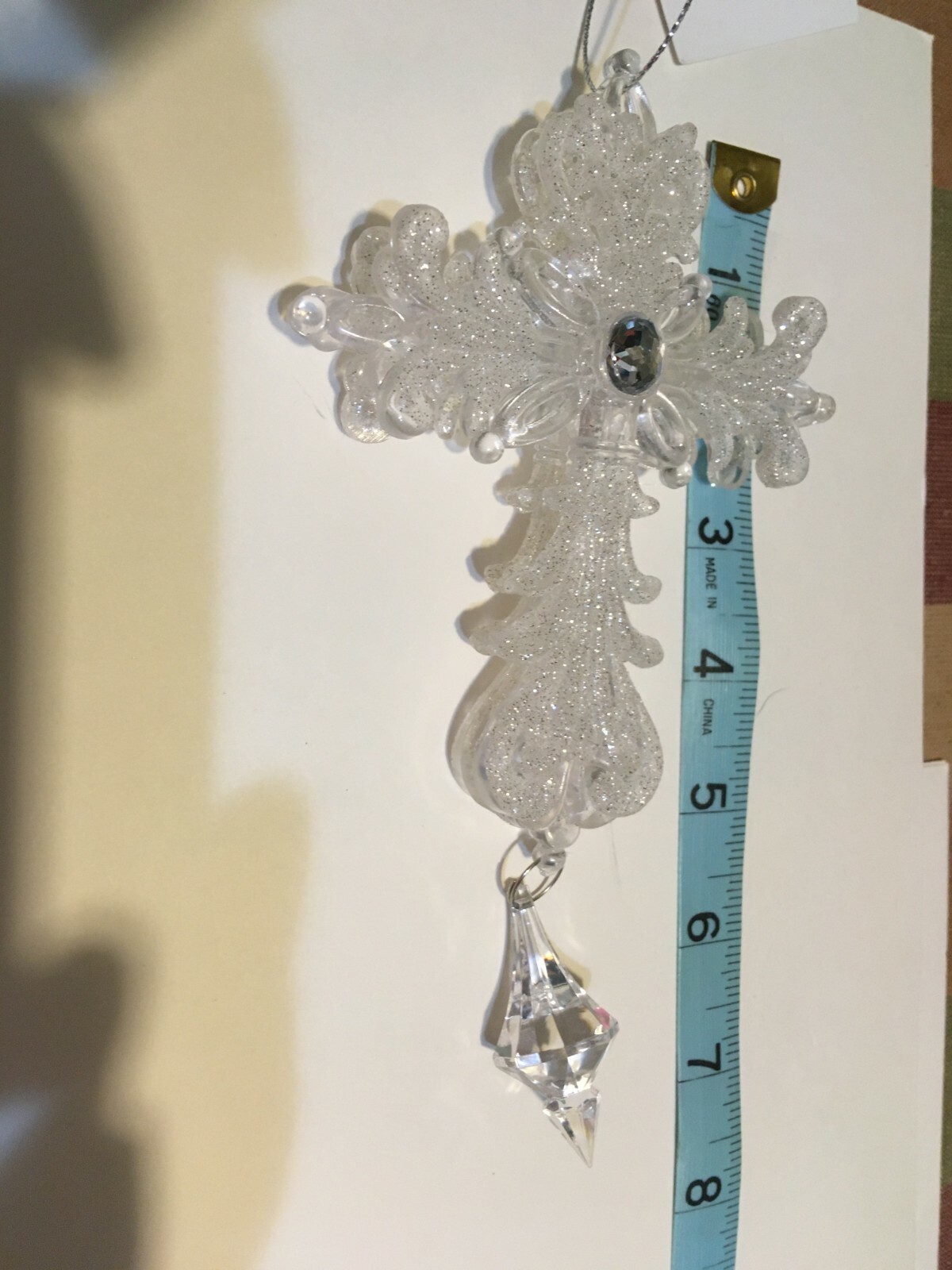 Ornament-Hobby lobby- Ice Crystal Cross | eBay
