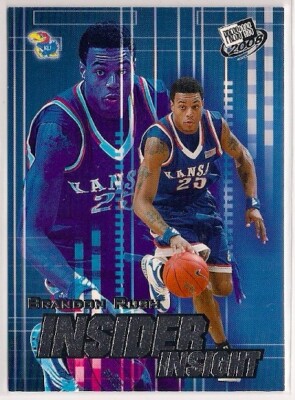 2008 BRANDON RUSH PRESS PASS *INSIDER INSIGHT* #10 ROOKIE KANSAS ...