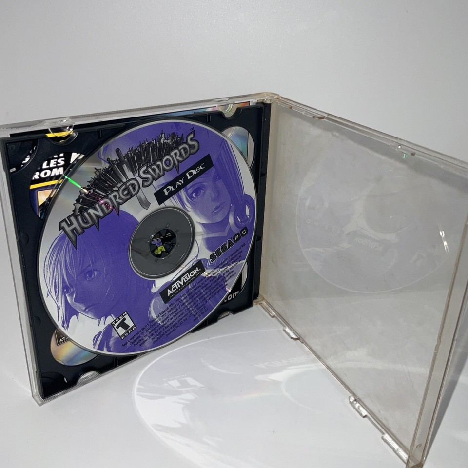 Sega PC Hundred Swords Activision Install And Play Disc Included. | eBay