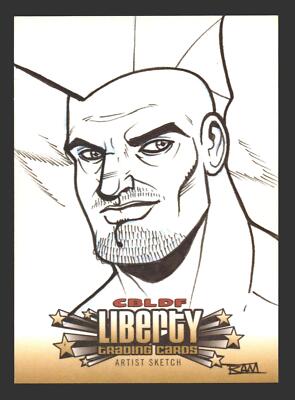 2011 CBLDF Comic Book Legal Defense Fund Liberty Artist Sketch Trading ...