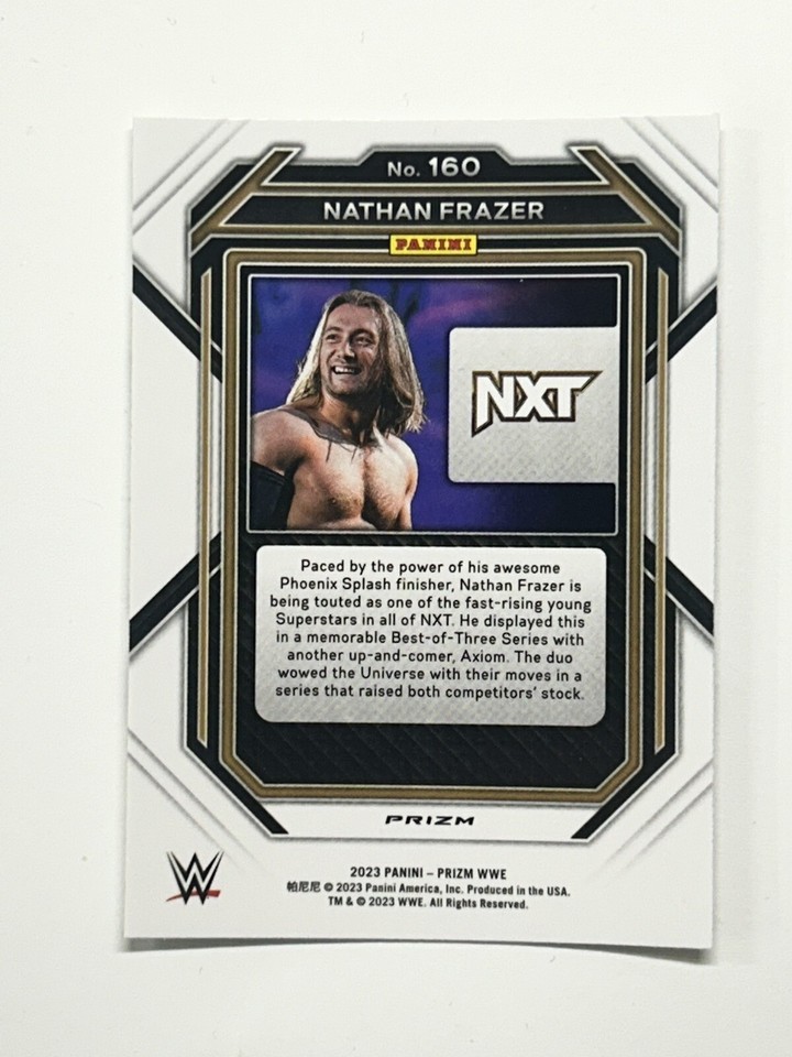 2023 Panini Prizm HYPER Prizm #160 Nathan Frazer NEXT | eBay