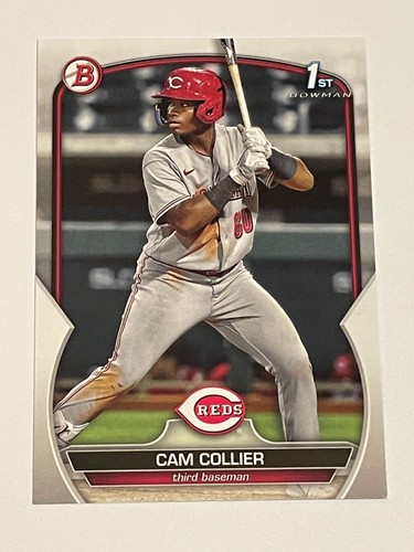 2023 Bowman Prospects Baseball 1st Bowman #125 - Cam Collier ...