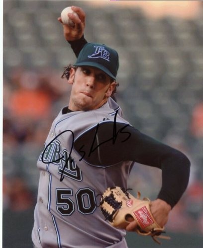 JAMIE SHIELDS TAMPA BAY RAYS SIGNED 8X10 PHOTO W/COA | eBay
