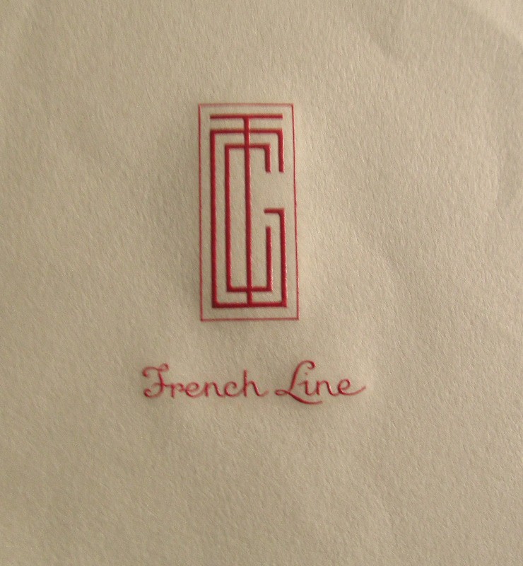 CGT French Line Steamship Ocean Liner Letter Writing Paper & Envelope ...