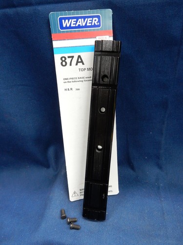 Weaver 1-Piece Top Mount Scope Base 87A Gloss #48087 H&R 700 | eBay