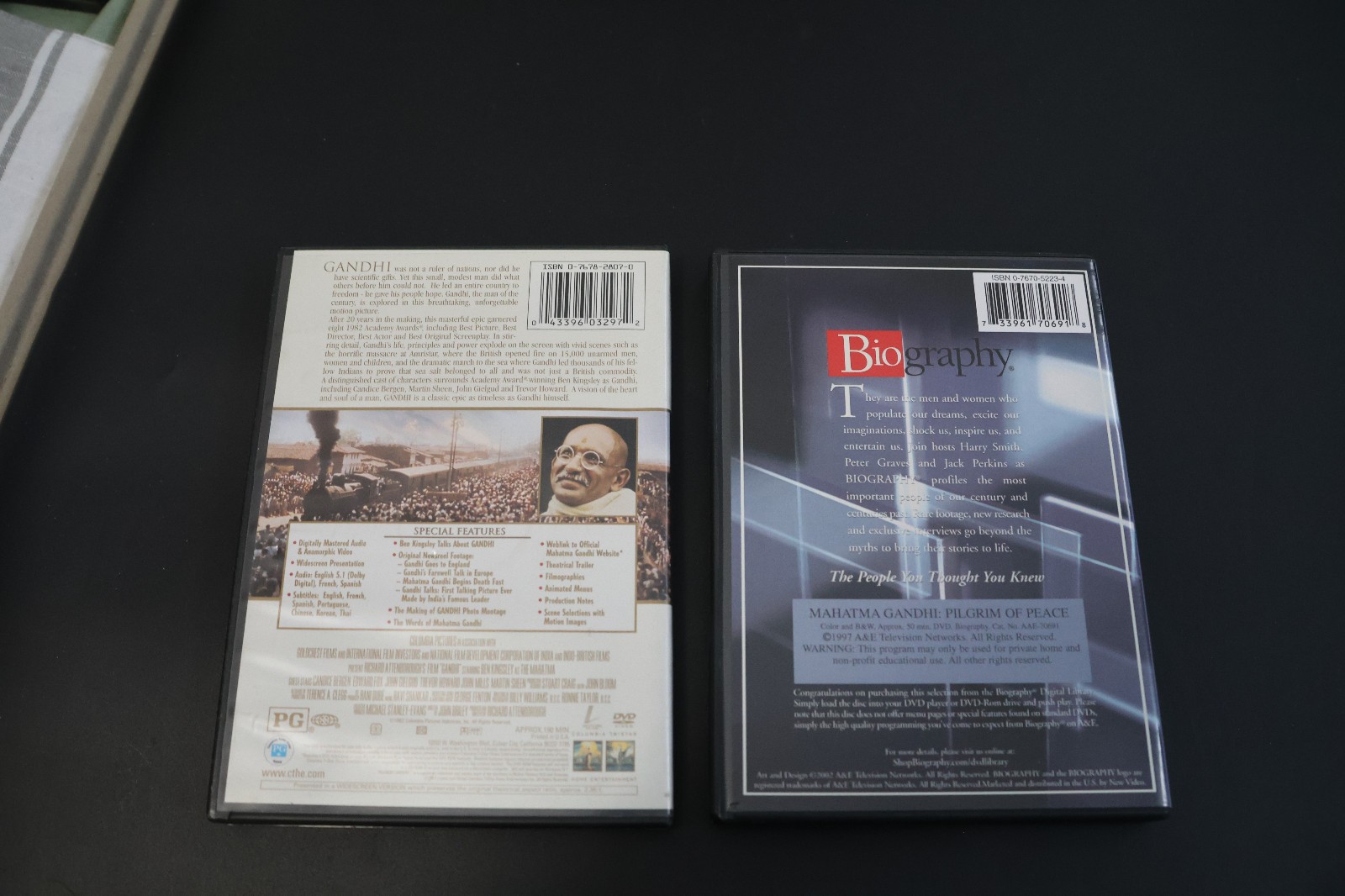 Mahatma Gandhi: Pilgrim of Peace (DVD, 2006, AE Store Exclusive) for ...