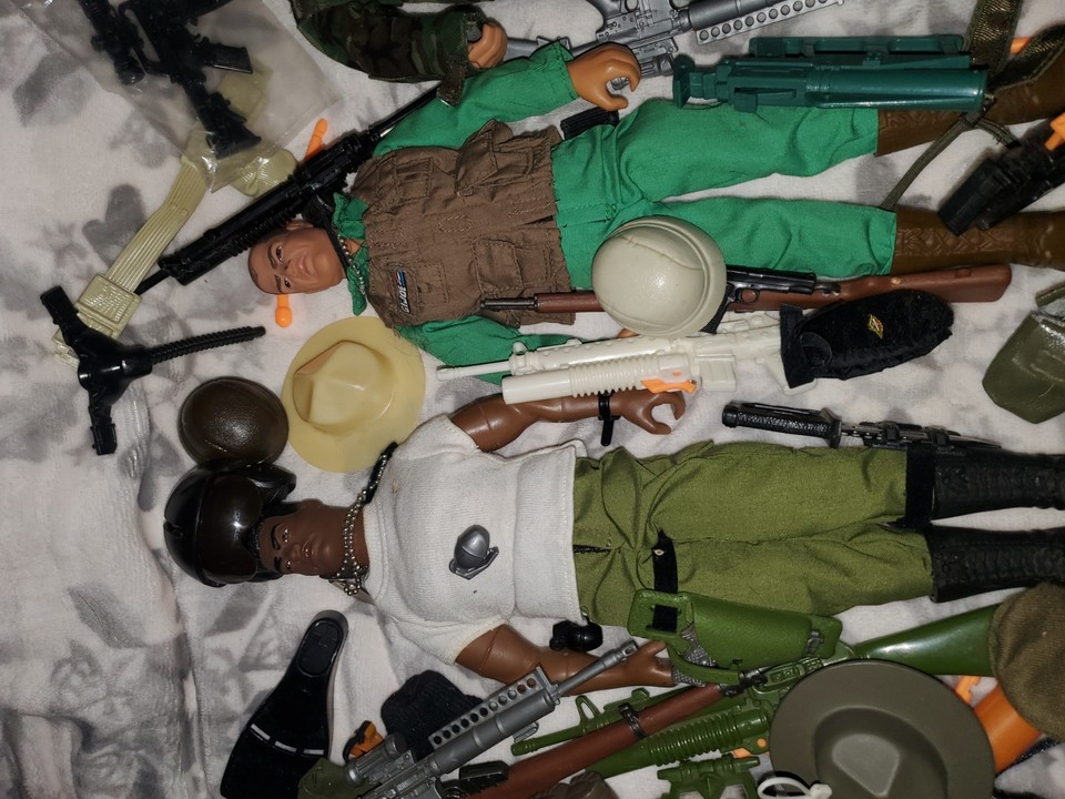 Lot Of 4 1992 12 Inch GI Joe Figures W/ A Bunch Of Weapons | eBay