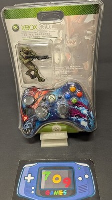 HALO 3 CONTROLLER SPARTAN INCLUDING MINI ACTION FIGURE XBOX 360 BRAND ...